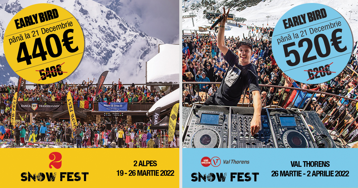 Snow Fest - LES 2 ALPES, Ski Franta